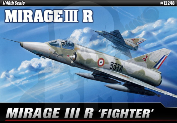 Battle-Models > Academy 12248 Mirage IIIR 1:48